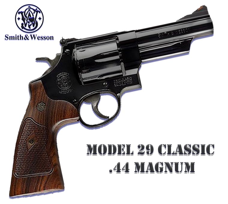 Smith & Wesson 29 Classic 44 Magnum 4" Barrel Revolver New 150254 - Revolvers at GunBroker.com ...